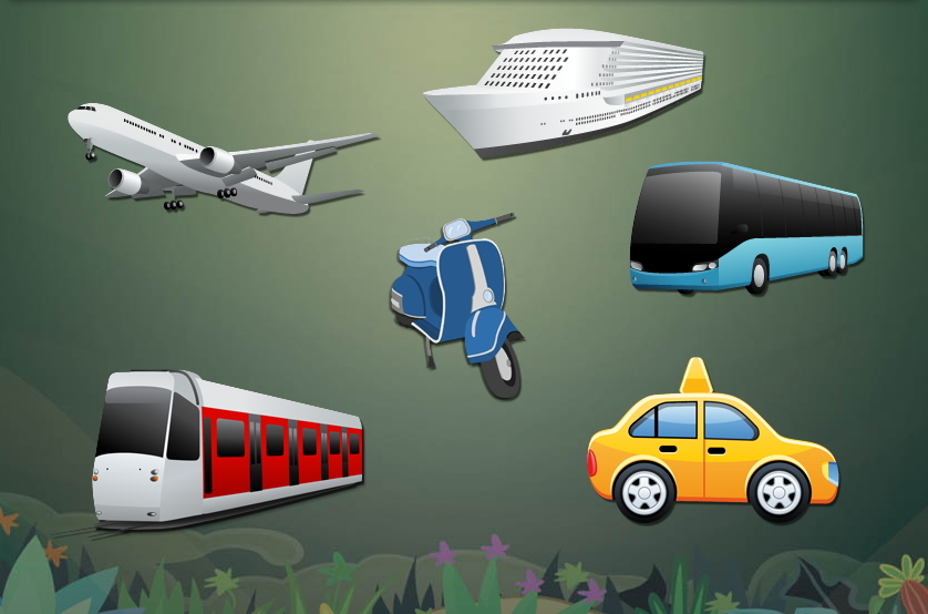 Juegos sobre los transportes para niños de primaria - Didactalia ...